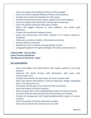 Hanadi Ali CV - 2016 | PDF