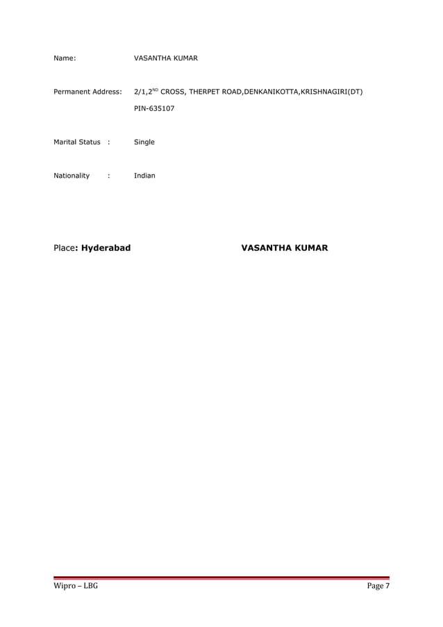 Vasantha_Kumar_Resume | PDF | Free Download