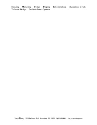 Lucy Dang 2015 Resume