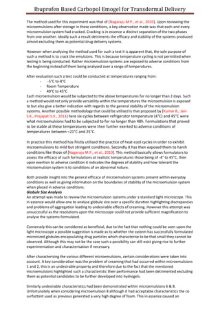 Ibuprofen based carbopol emogel | PDF