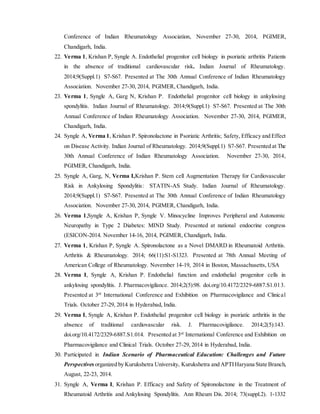 Resume Inderjeet Verma 16 November 2016 ICMR Interviewdocx | DOCX