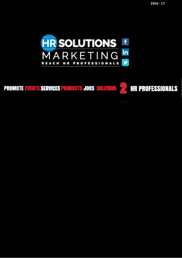 HR MARKETING SOLUTIONS PRESENTATION