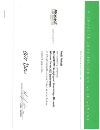 MS Windows Server 2003 | PDF