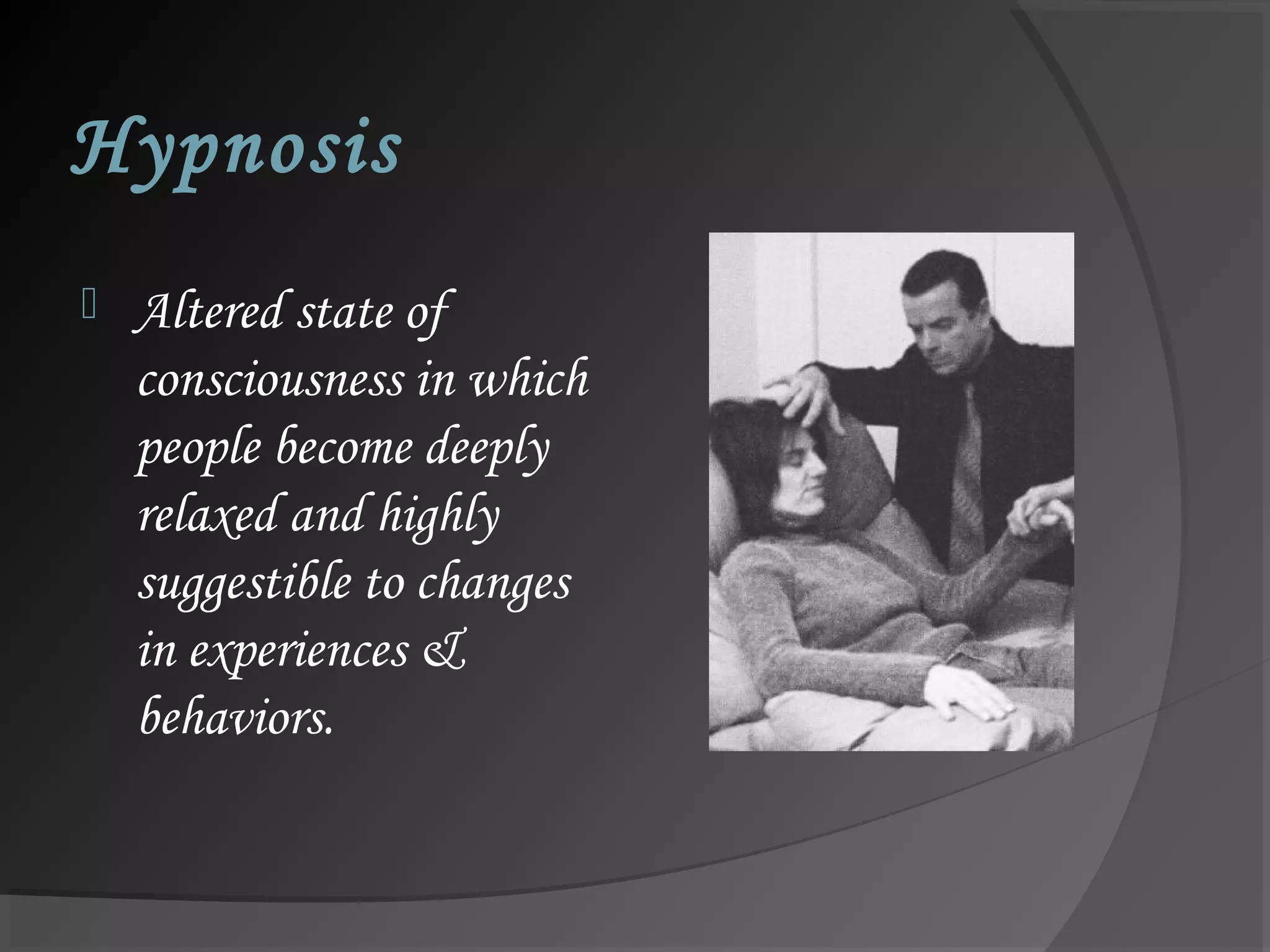 Hypnosis | PPT