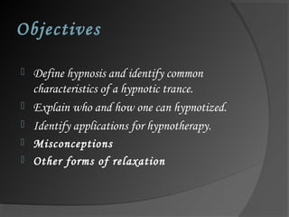 Hypnosis | PPT