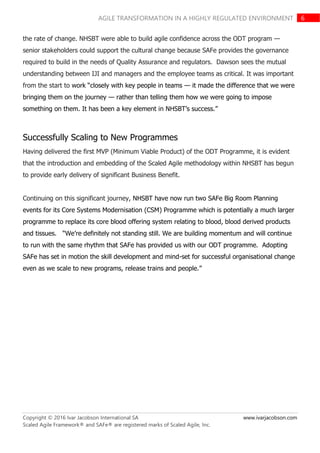 IJI NHSBT Case Study | PDF