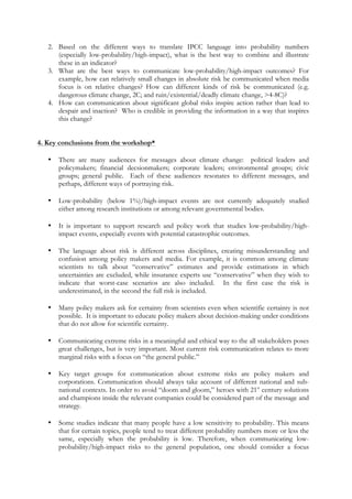 Global Risks After the IPCC Report | PDF