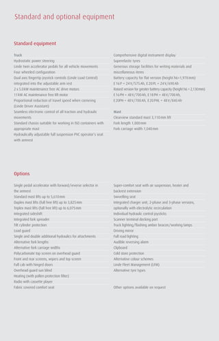 linde counterbalance | PDF