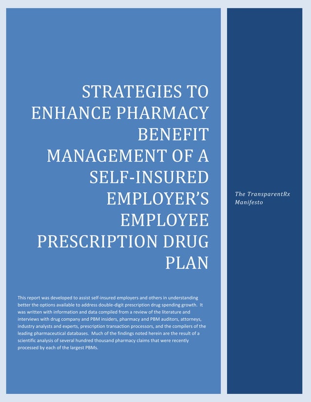 Strategies to Enhance Pharmacy Benefit Management | PDF | Free Download