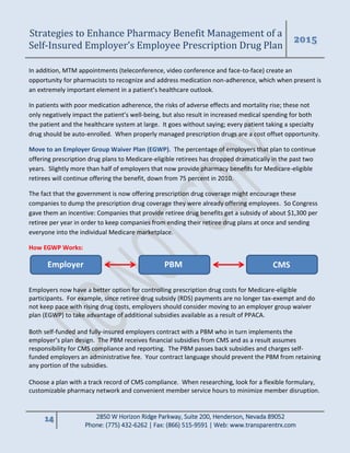 Strategies to Enhance Pharmacy Benefit Management | PDF