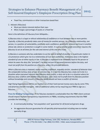 Strategies to Enhance Pharmacy Benefit Management | PDF