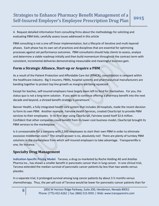 Strategies to Enhance Pharmacy Benefit Management | PDF | Free Download