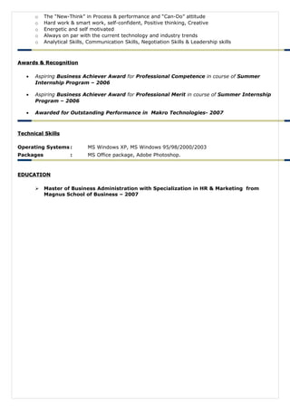 Kiran's CV | DOC