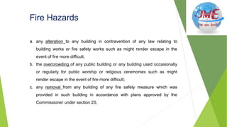 16 05 JMC Fire Hazards | PPT