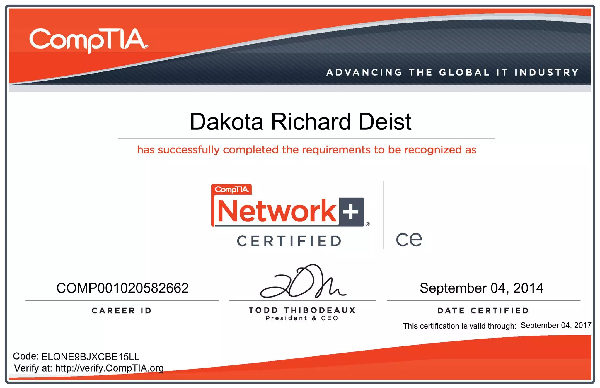 CompTIA Network+ ce certificate | PDF | Political Issues & policy ...