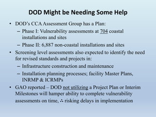 Climate Change and DOD_Overview Opportunities | PPTX