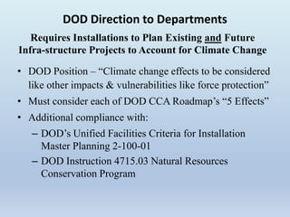Climate Change and DOD_Overview Opportunities | PPTX