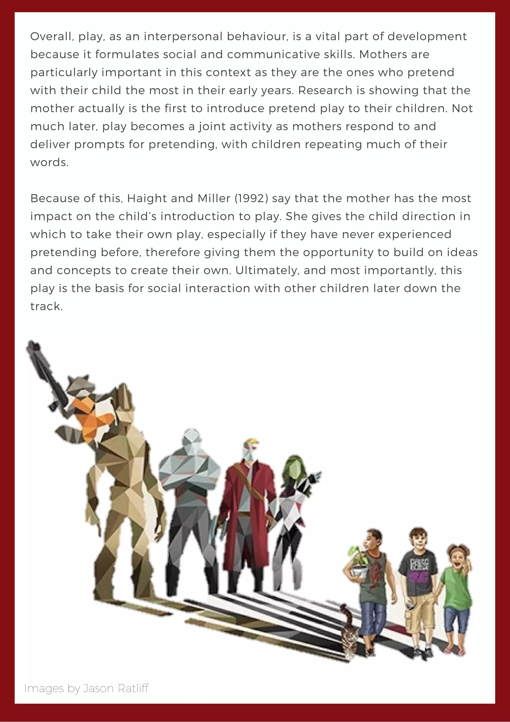 The Role of the Caregiver in Pretend Play | PDF