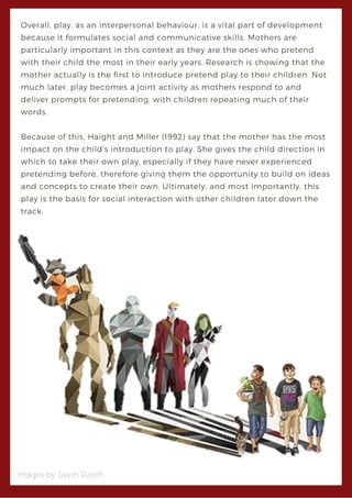 The Role of the Caregiver in Pretend Play | PDF