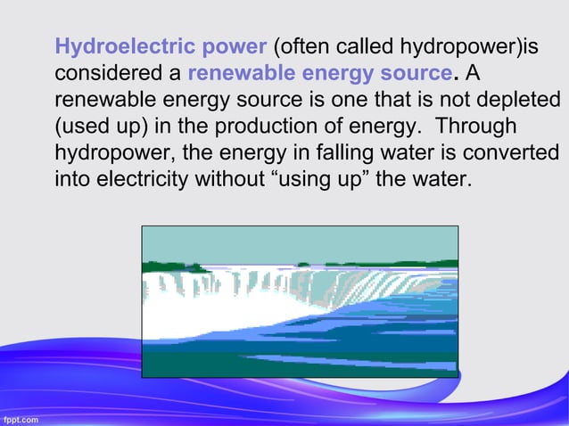 Hydraulic power plant | PPT