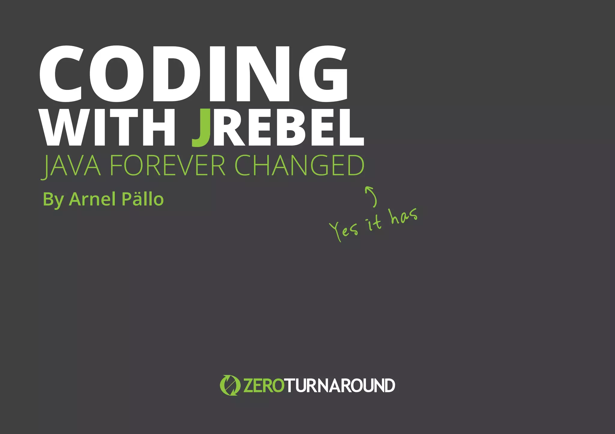 Coding With JRebel - Java Forever Changed | PPT Coding With JRebel - Java Forever Changed | PPT