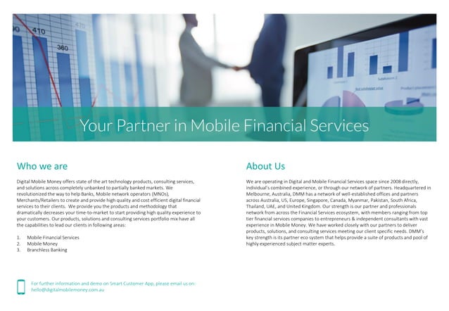 Digital Mobile Money - Company Profile | PPT
