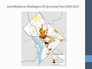 Gentrification and Crime in DC | PPTX
