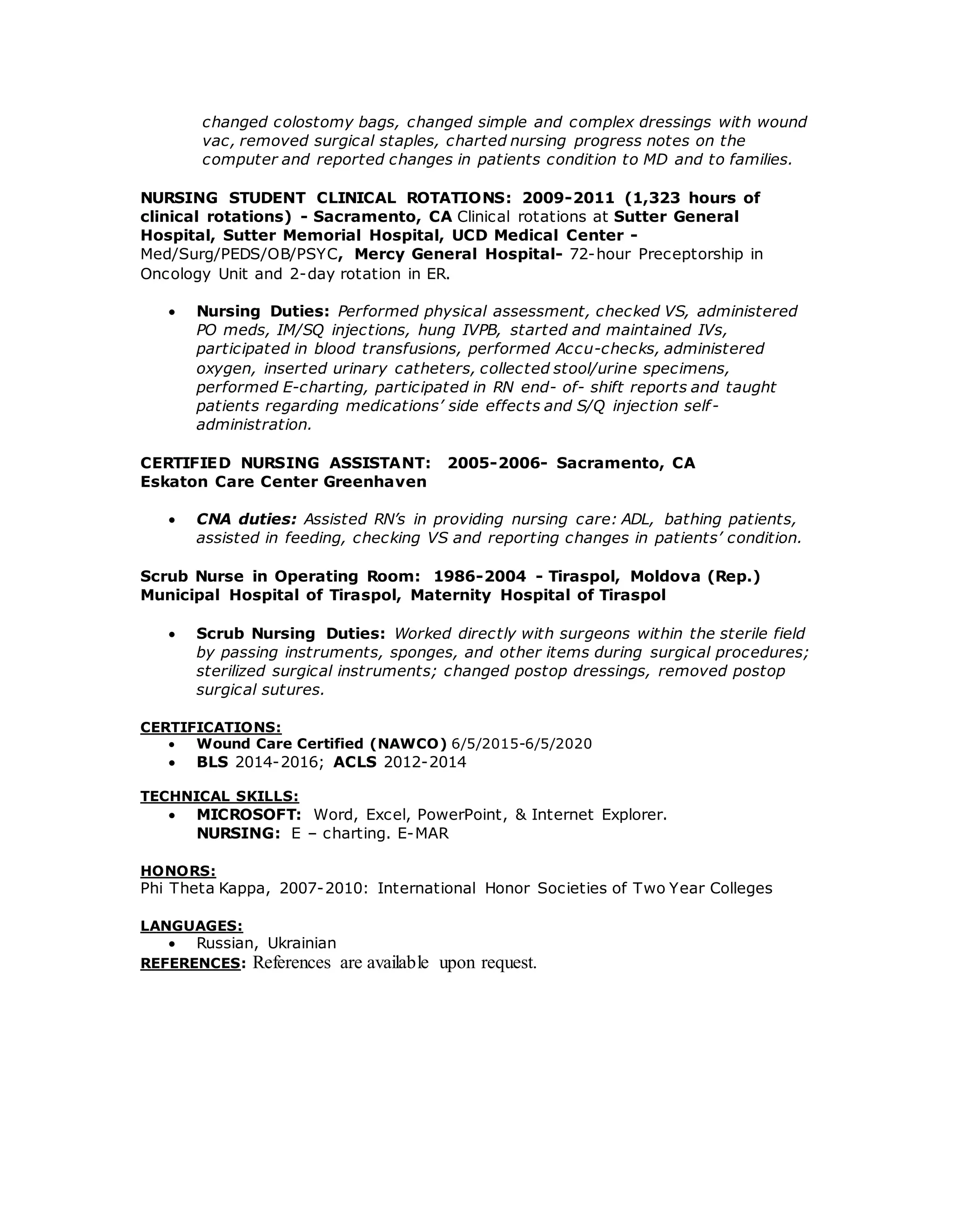 RN Resume Updated | DOCX