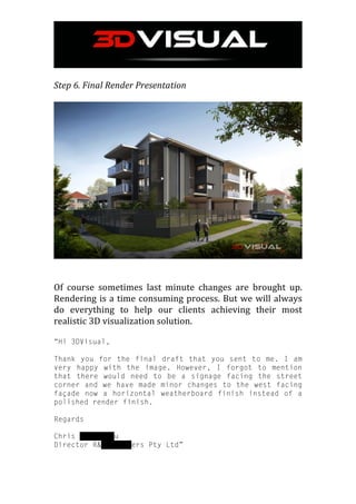 The 3DVisual Process Exterior | PDF | Free Download