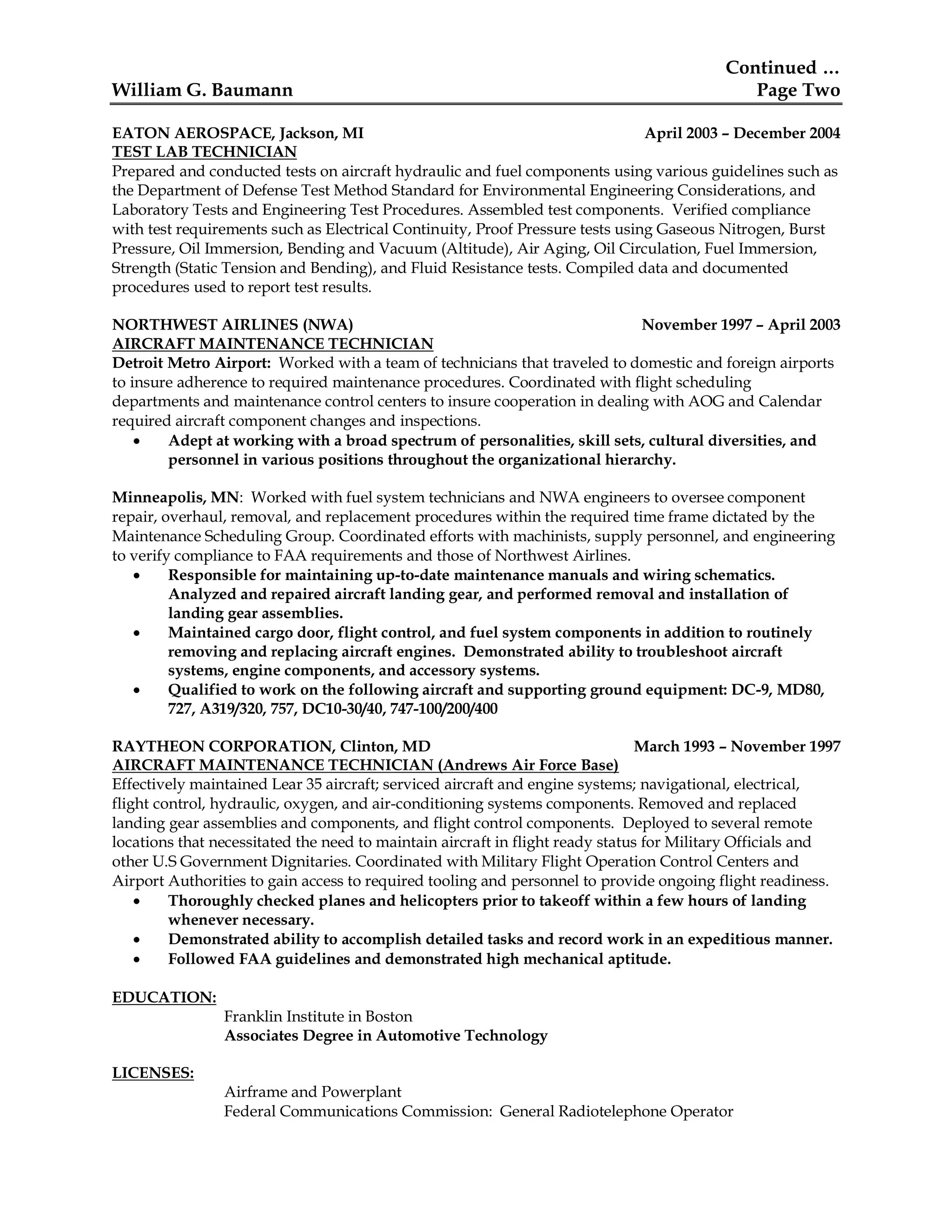 Resume1 | PDF