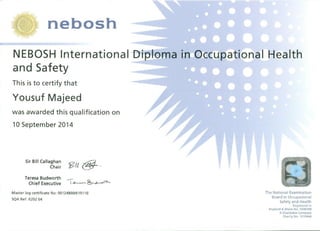 Nebosh Diploma | PDF