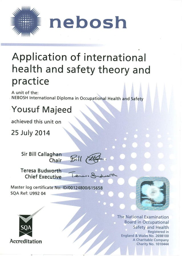 Nebosh Diploma | PDF
