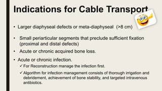 Cable techniques for bone transport in massive bone defects #dr_azanki ...