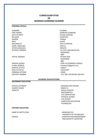 Cv Format, Simple Cv Template, Curriculum Vitae Template, 42% OFF