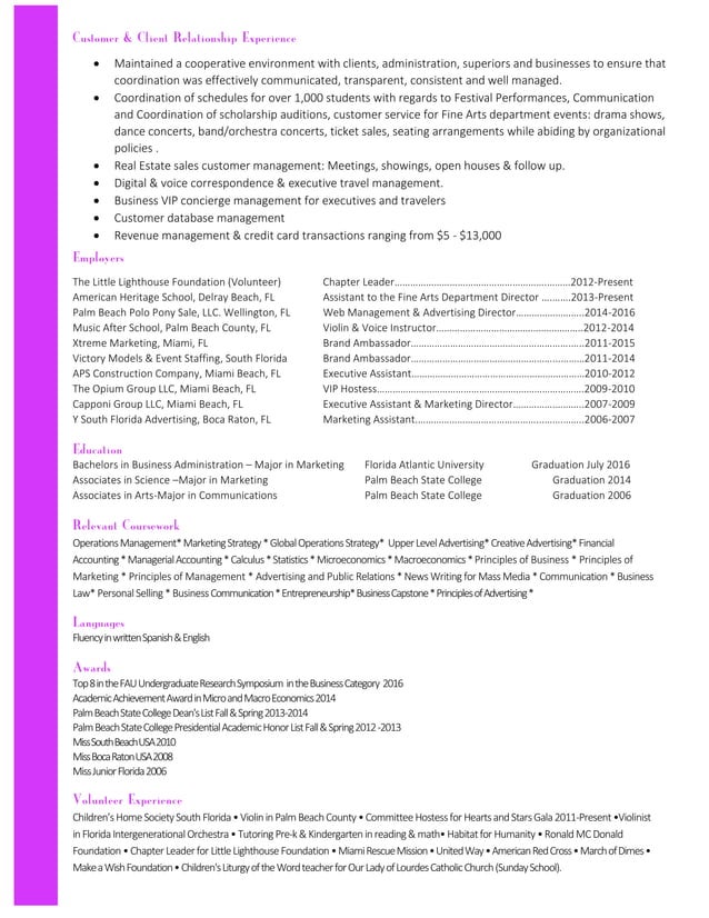 Linda Resume 2016 | PDF