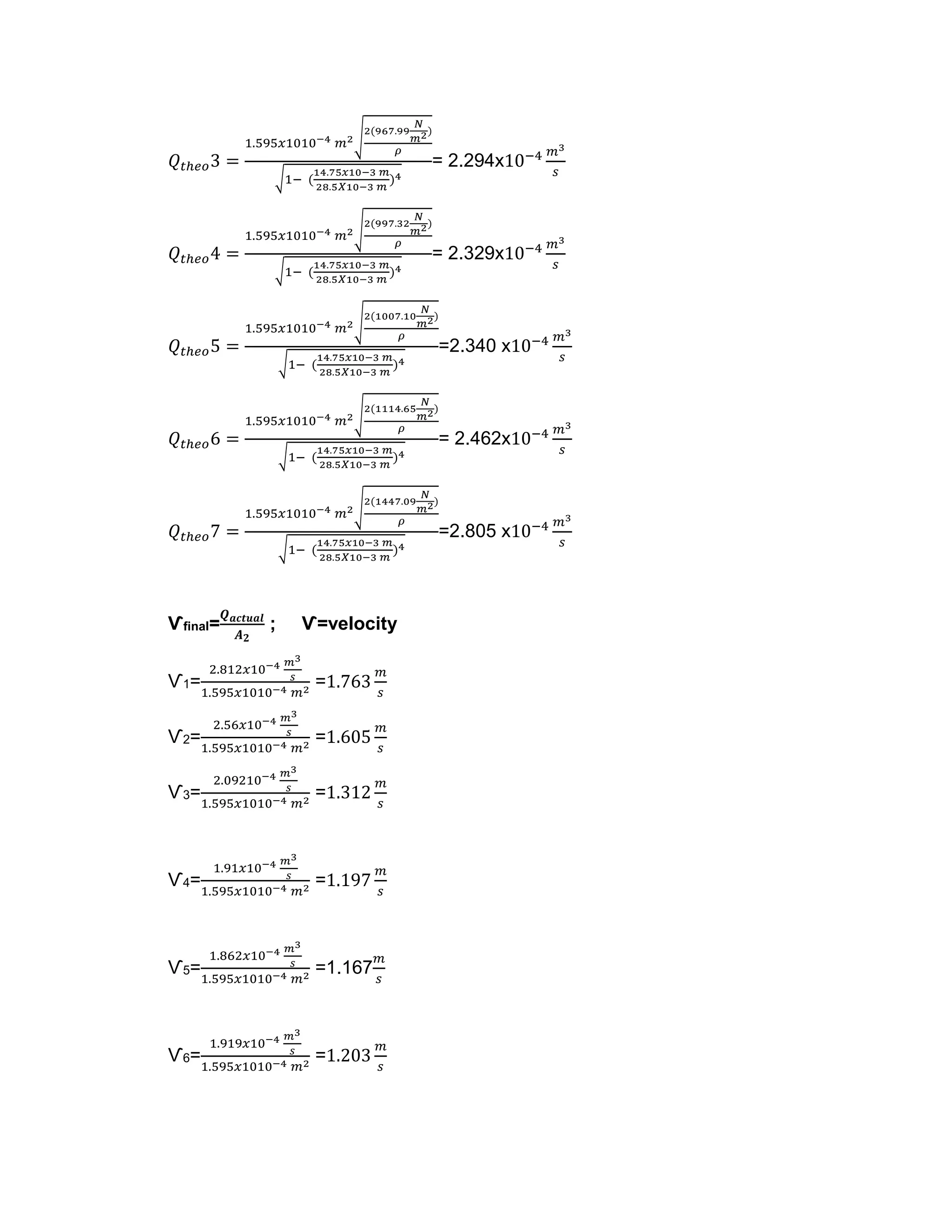Calibration of Venturi and Orifice Meters | PDF