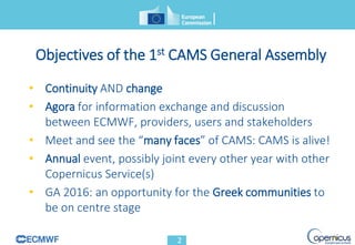 CAMS General Assembly by Vincent Peuch | PPTX