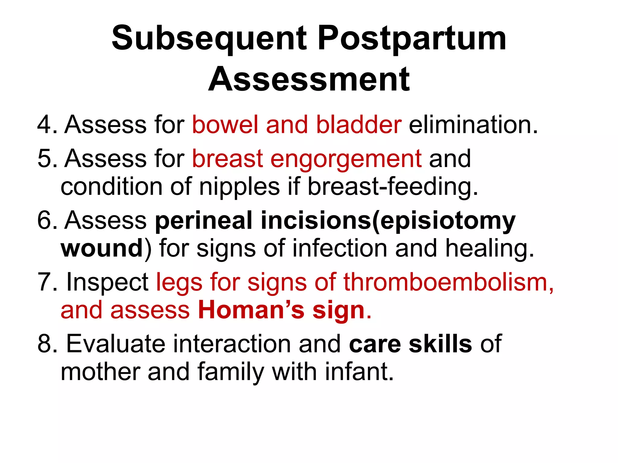 1 care of postpartum | PPTX