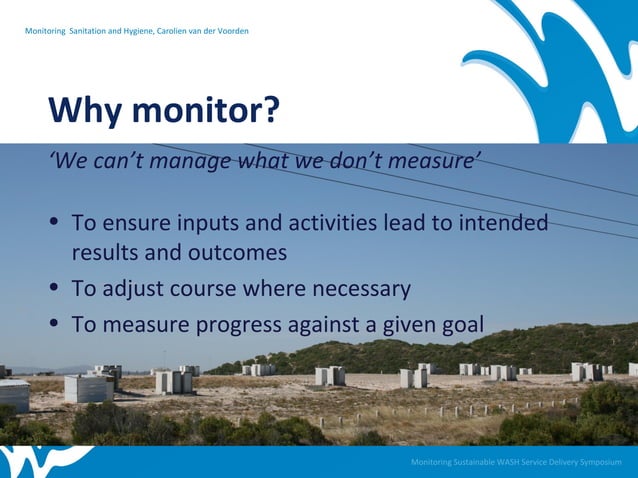 Monitoring sanitation and hygiene: An overview of trends and challenges ...