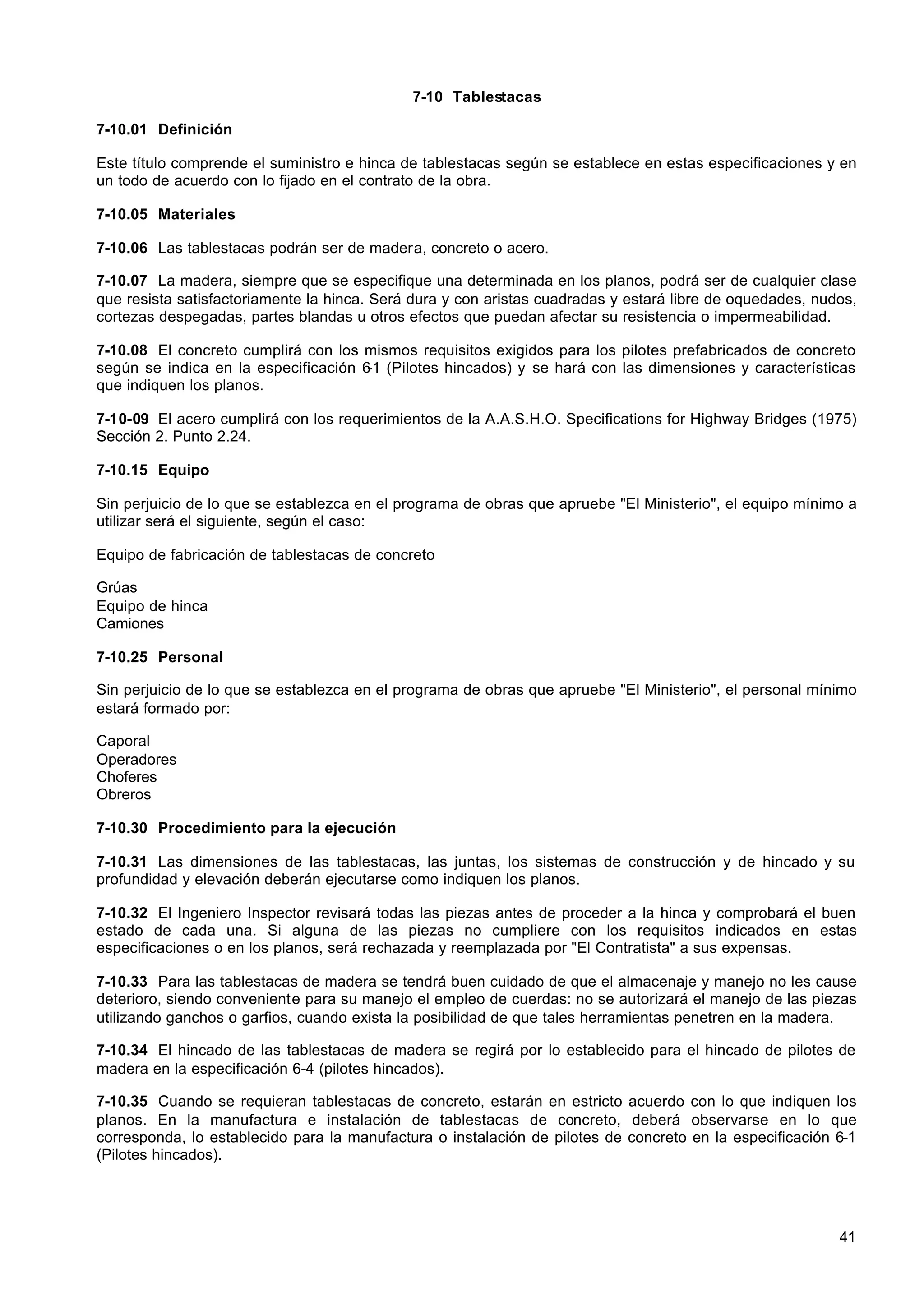Covenin Carreteras Parte I Especificaciones 2000 1-1987 | PDF