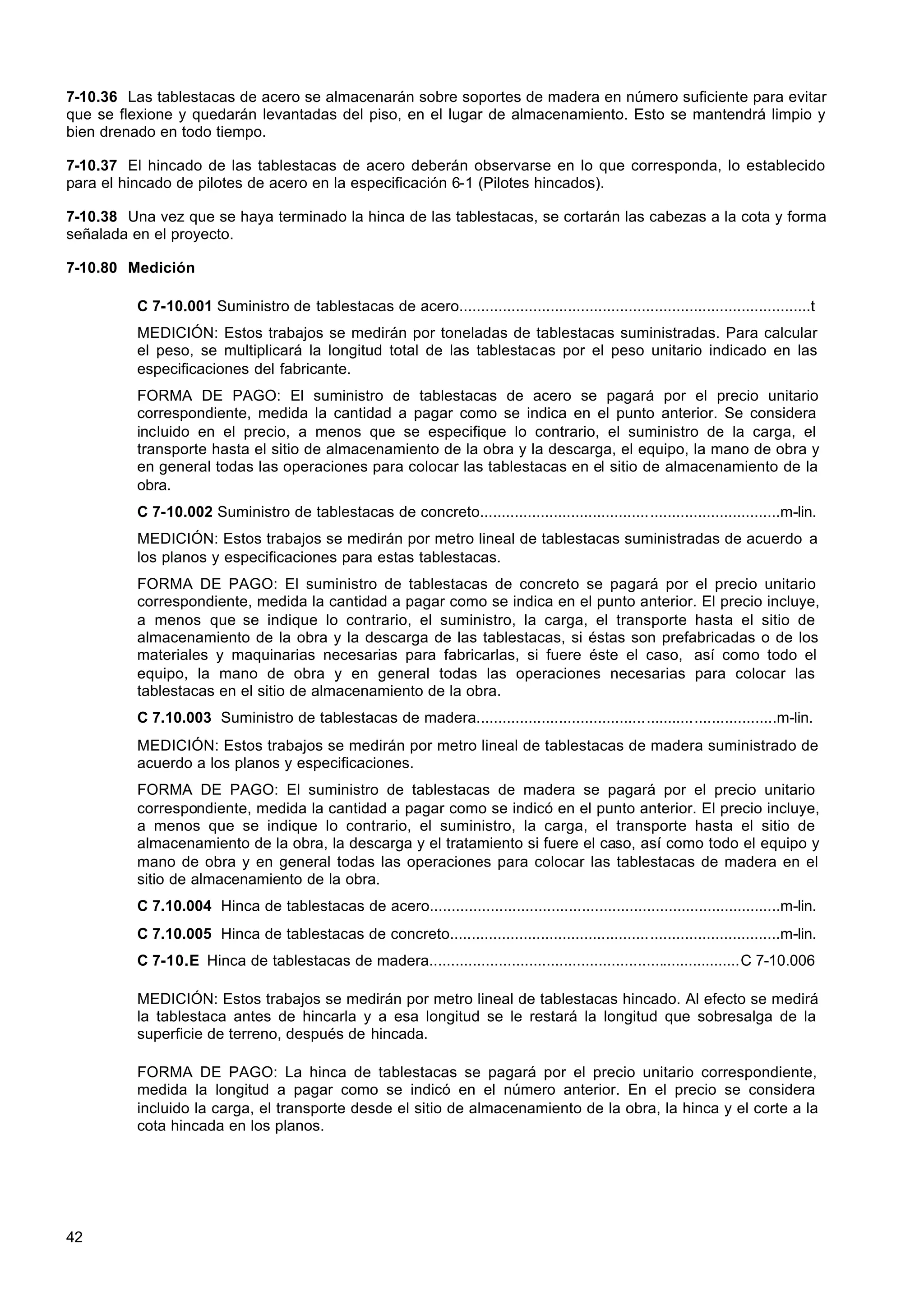 Covenin Carreteras Parte I Especificaciones 2000 1-1987 | PDF