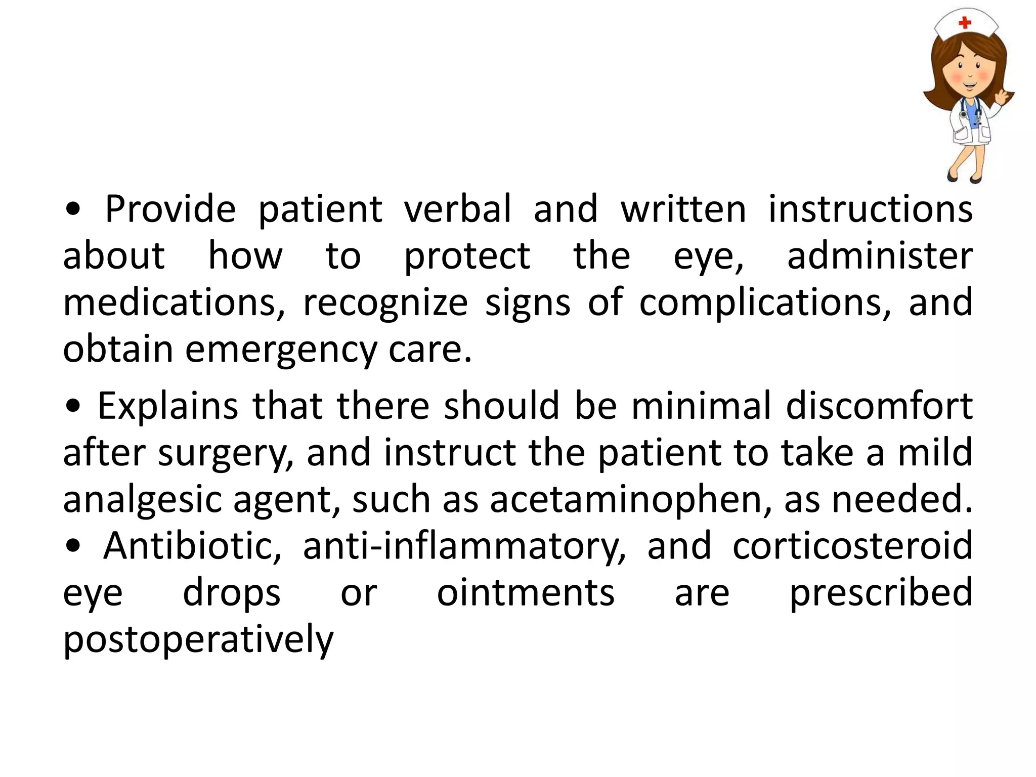 Cataract - Easy PPT for Nursing Students | PDF