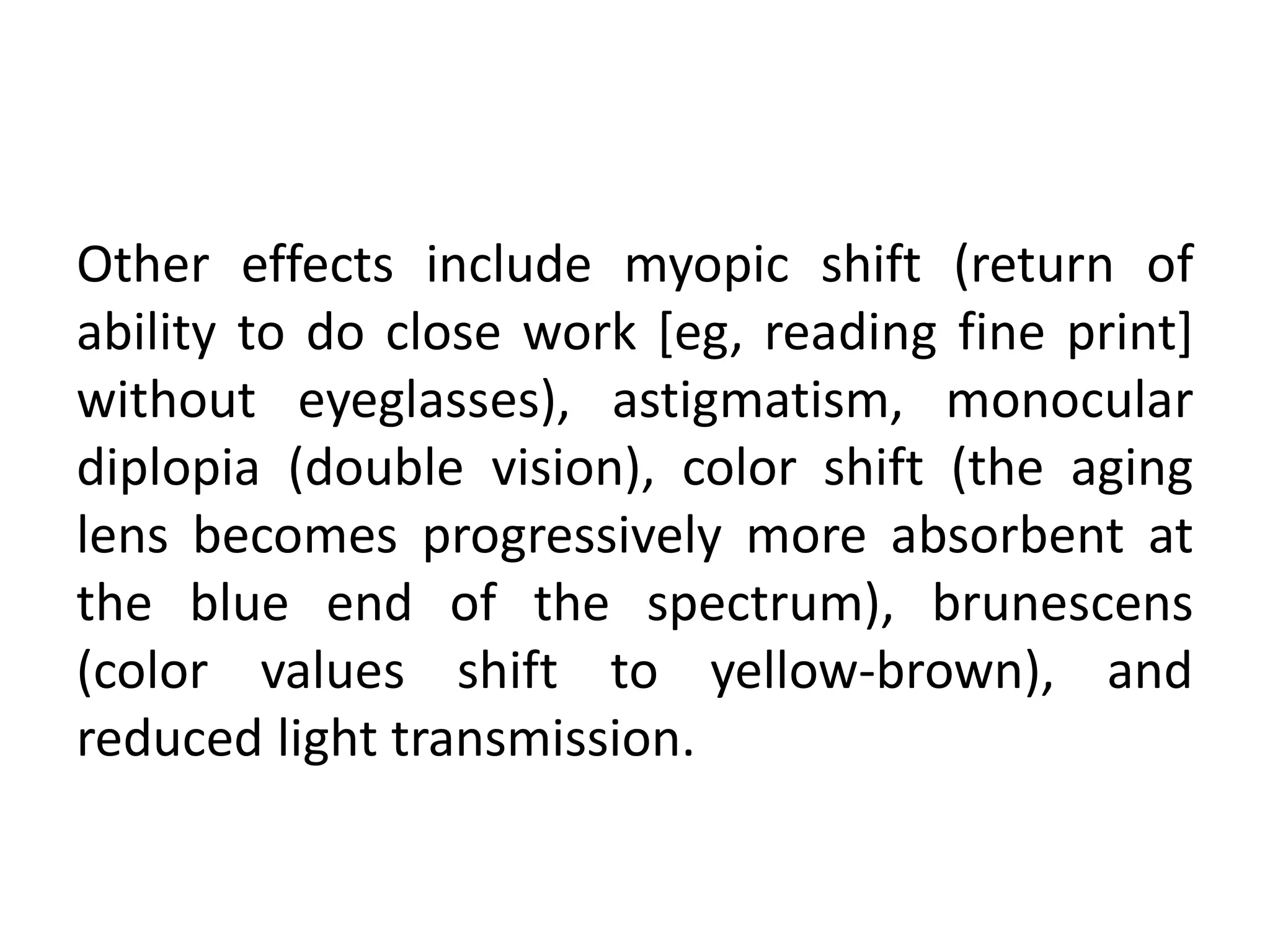 Cataract - Easy PPT for Nursing Students | PDF
