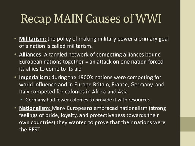 1 Causes of WWI.ppt