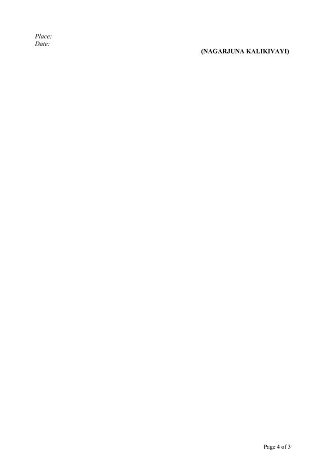 Nagarjuna Kalikivayi (1) | PDF