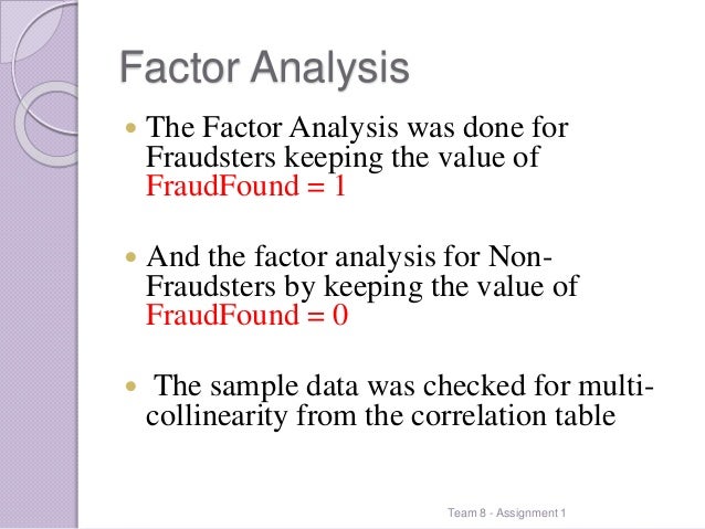 Fraud Analysis