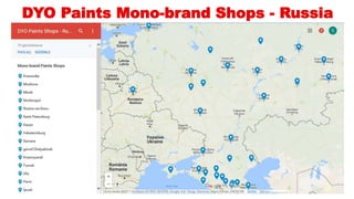 DYO Paints Mono-brand Shops - Russia | PPTX