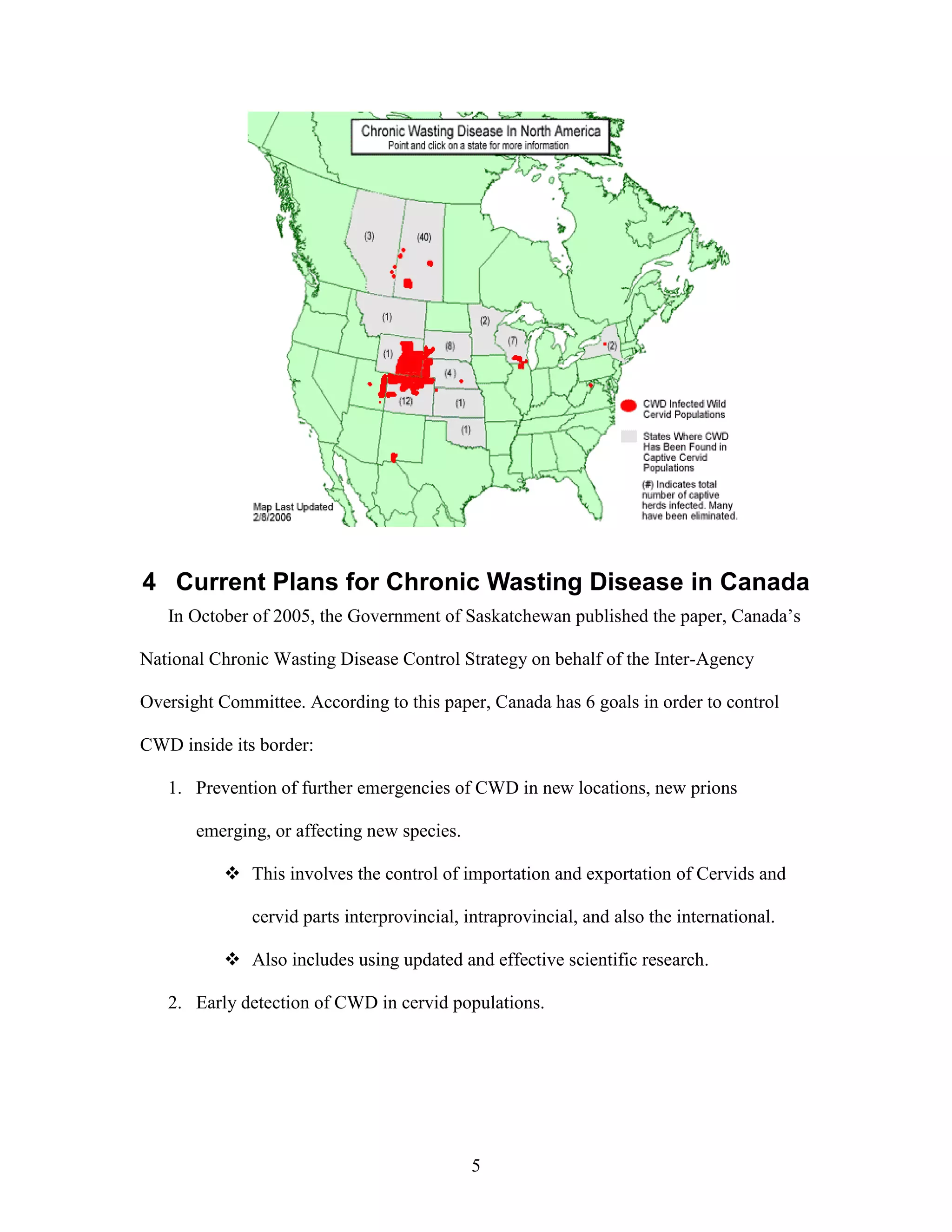Chronic Wasting Disease paper circa 2006 | PDF