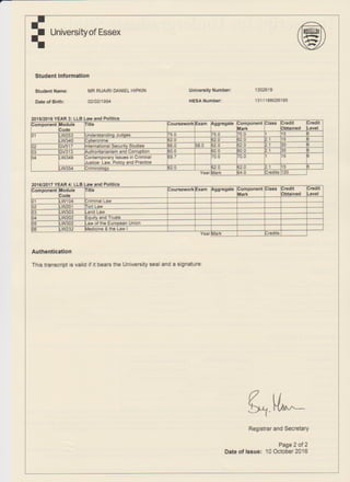 Interim transcript | PDF