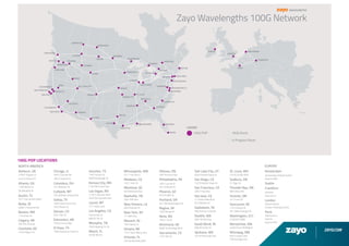Zayo UK - Global Network Map | PDF
